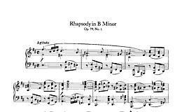 2 Rhapsodies No. 2 in G minor. - Piano - Sheet music - Cantorion - Free ...