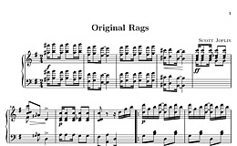 Maple Leaf Rag Original version - Piano - Sheet music - Cantorion ...
