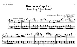 Rondo in C Piano - Sheet music - Cantorion - Free sheet music, free scores