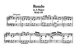 Rondo in C Piano - Sheet music - Cantorion - Free sheet music, free scores