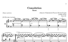 Inquiétude Original version - Piano - Sheet music - Cantorion - Free ...