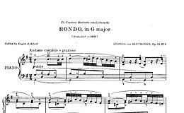 Rondo in C Piano - Sheet music - Cantorion - Free sheet music, free scores