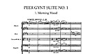 Peer Gynt Suite No. 1 1. Morning Mood (piano solo) - Piano - Sheet ...